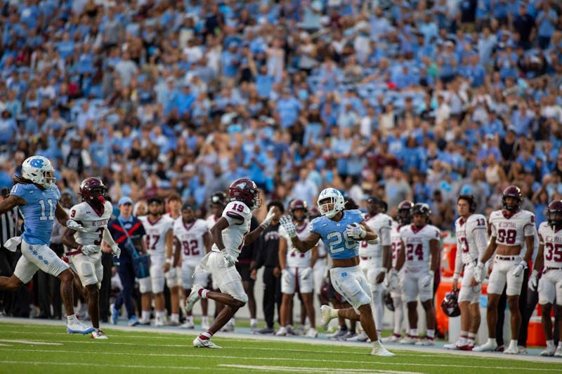 UNC football defeats N.C. Central, 45-10, behind Omarion Hampton's ...