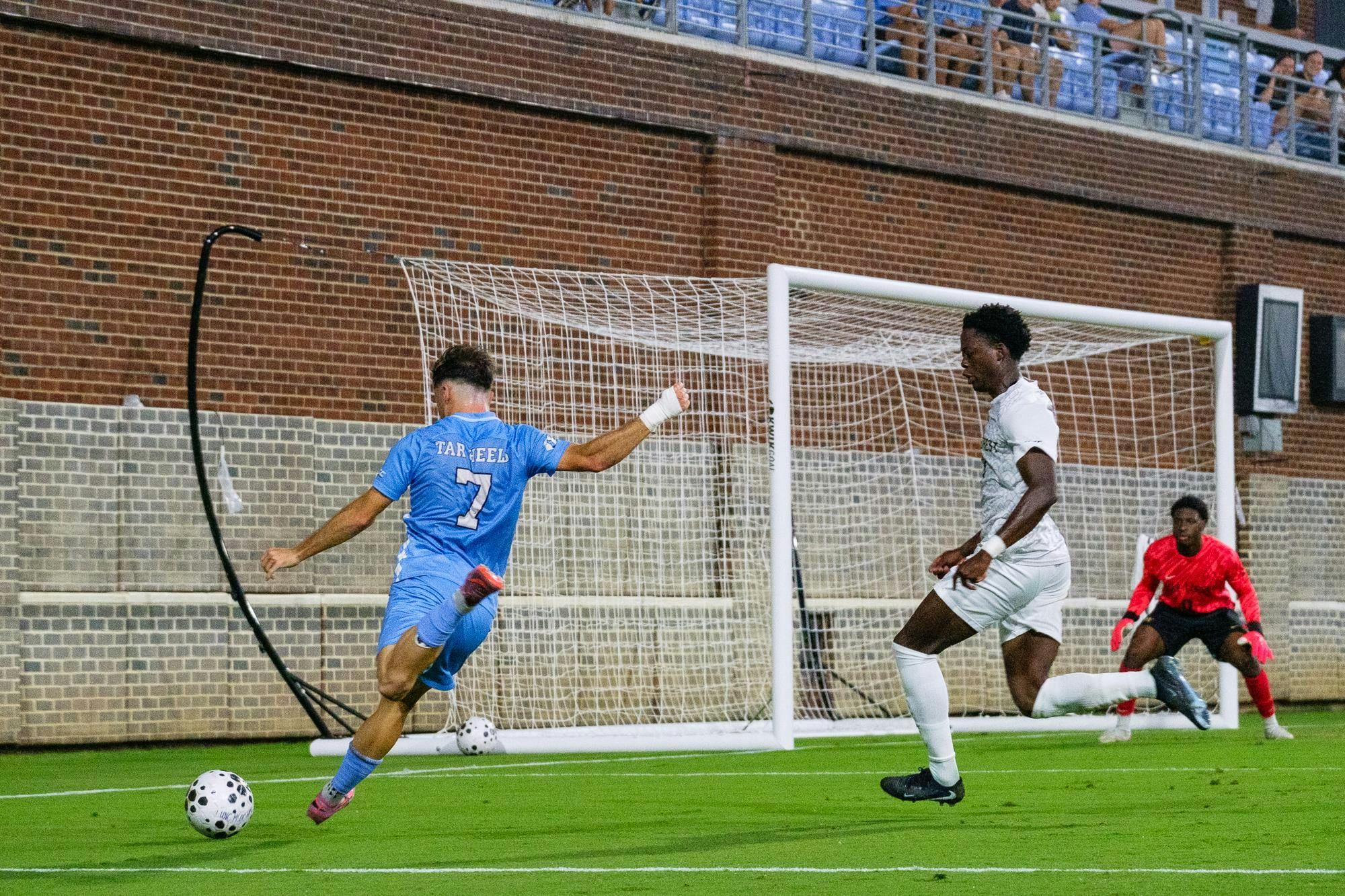 Impressive offensive performance from UNC men's soccer not enough in ...