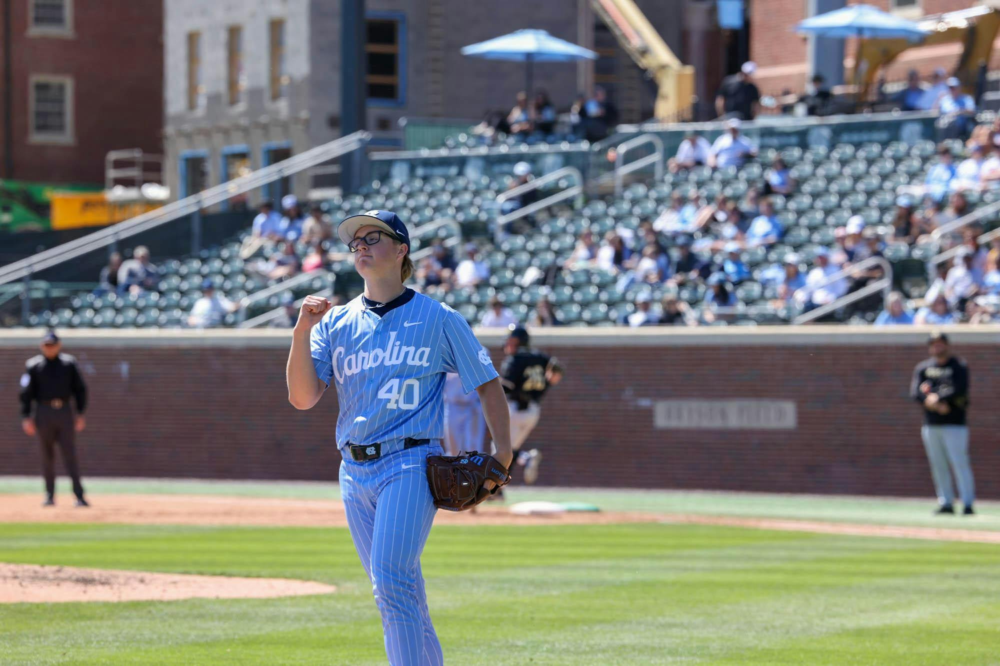No. 12 UNC baseball takes first game of the series against Virginia ...