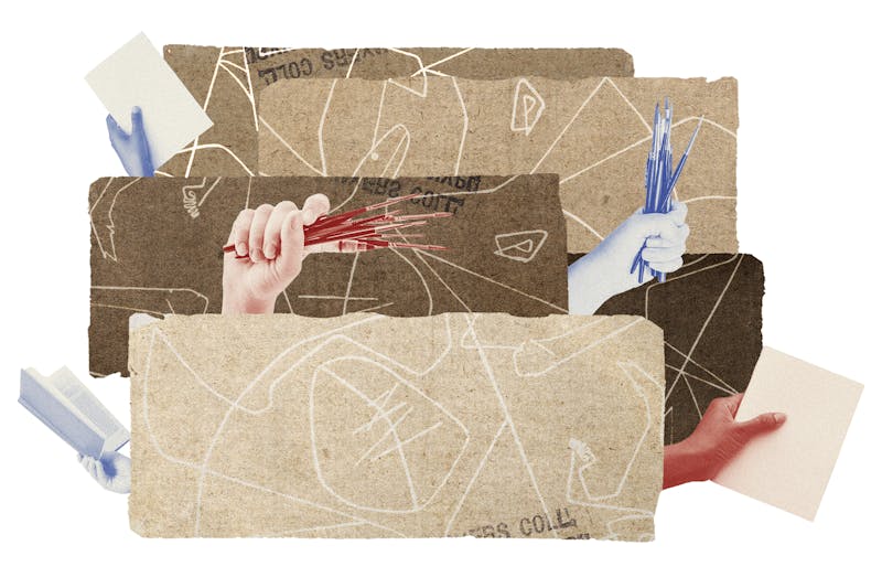 Organizations on campus display students' creative work