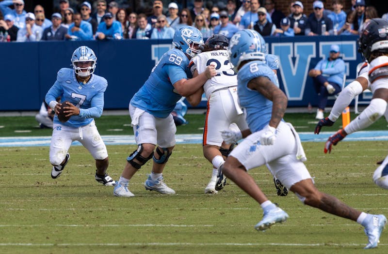 Season-long second-half offensive struggles on display in UNC football ...