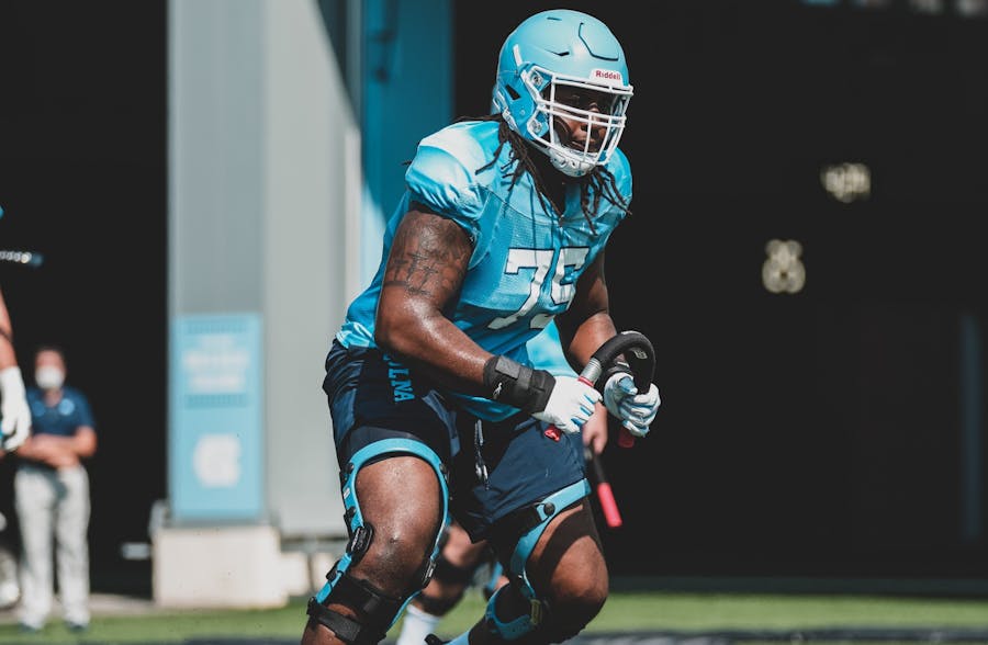 UNC offensive line looking to build on historic season with stellar ...