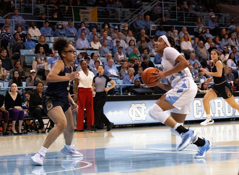 Lopsided fourth quarter pushes No. 22 UNC women's basketball past ...