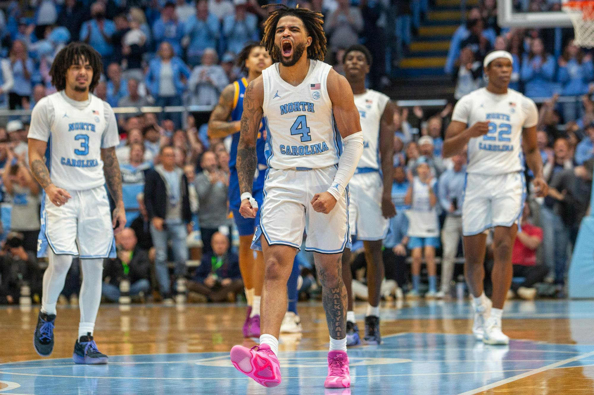 ‘We never doubt him’: RJ Davis records 18 points, steadies UNC men’s ...