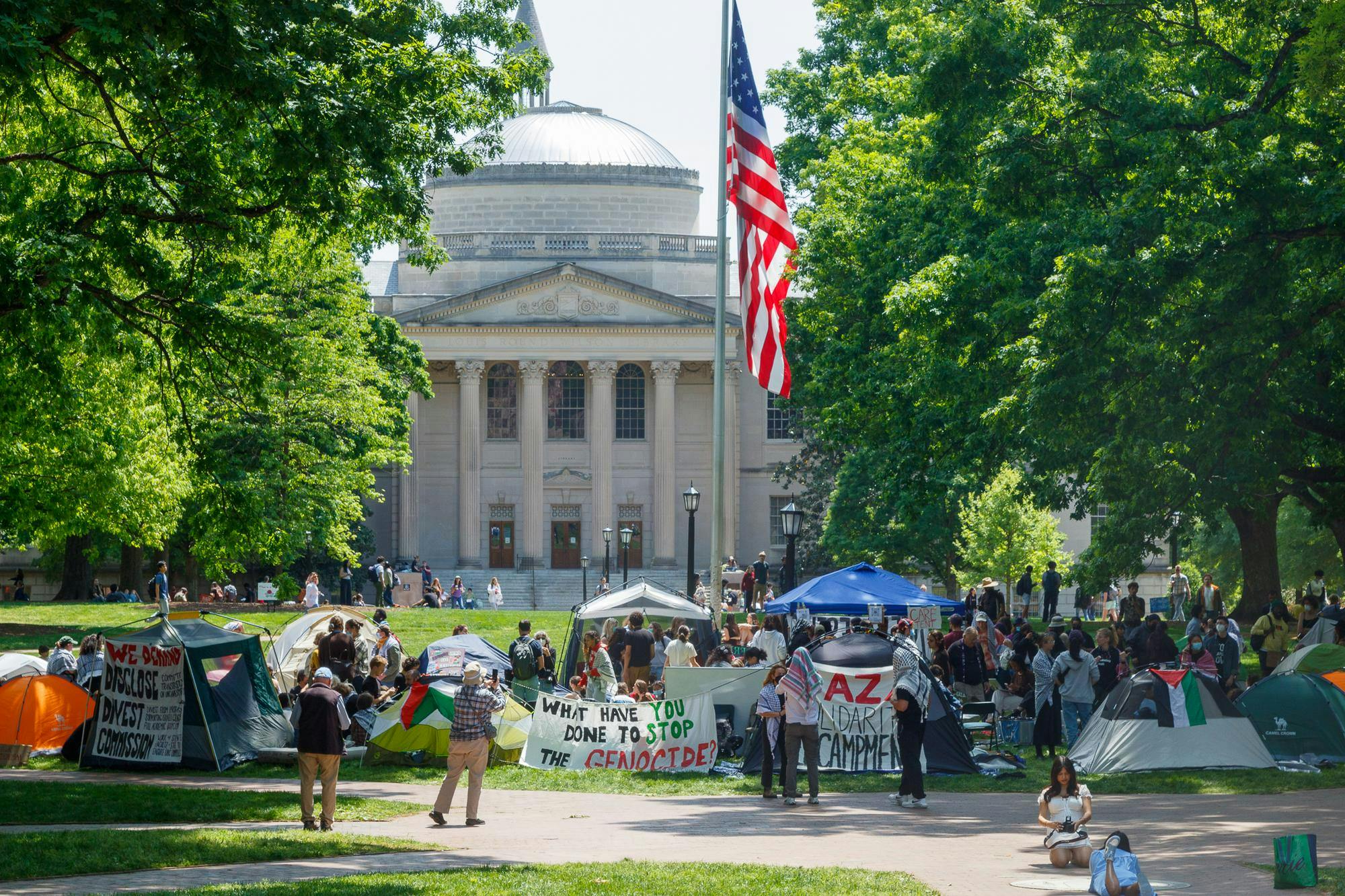 Judge reverses UNC's campus bans against multiple former pro-Palestine ...