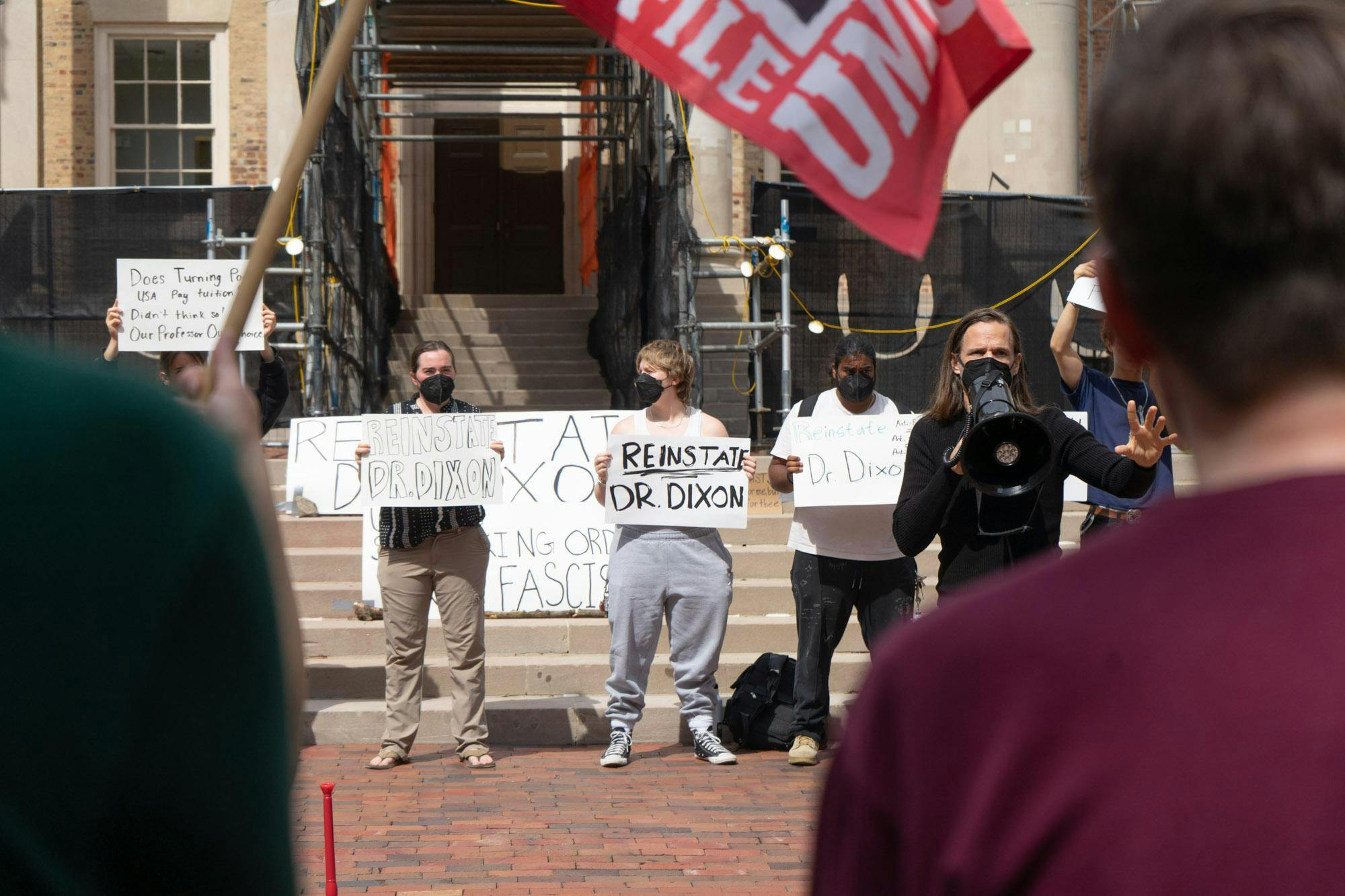 Community rallies to support UNC professor placed on leave for alleged ...