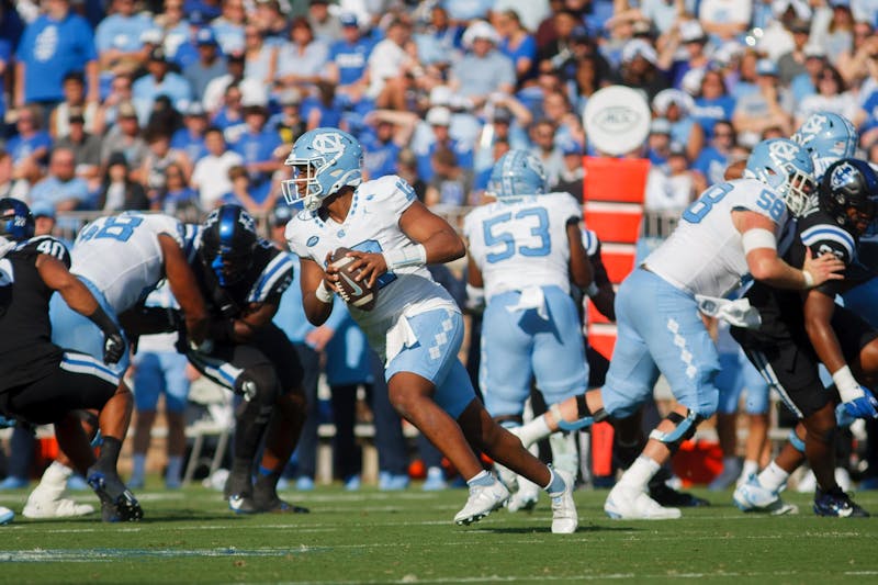 UNC football's offense fails to respond to Duke's 21-point second half ...