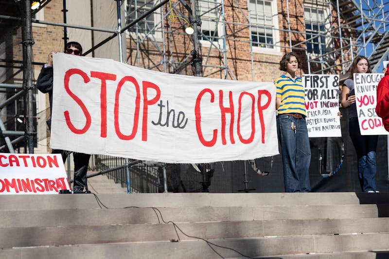 'Dismantle our education quietly': Campus demonstration protests area ...