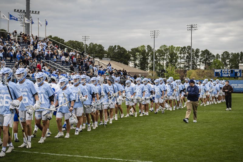 No. 8 seed UNC men's lacrosse falls, 13-10, to Richmond in first round ...
