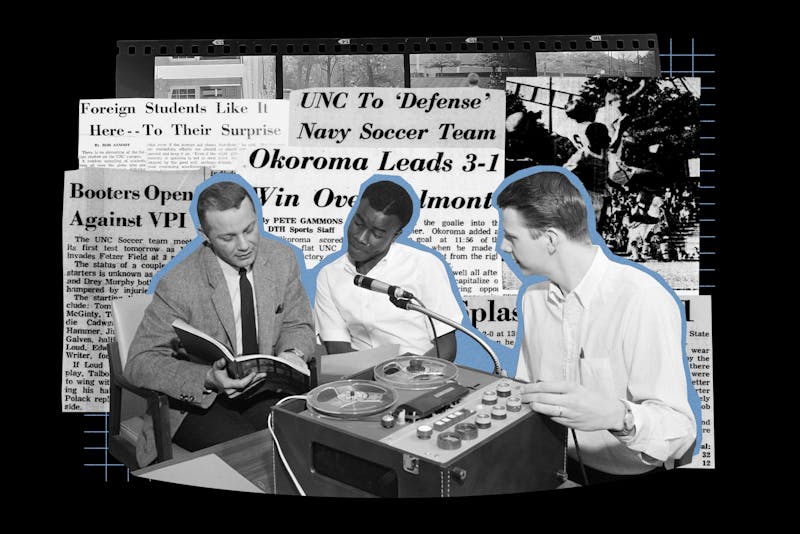 The untold story of Edwin Okoroma, UNC’s first Black varsity athlete