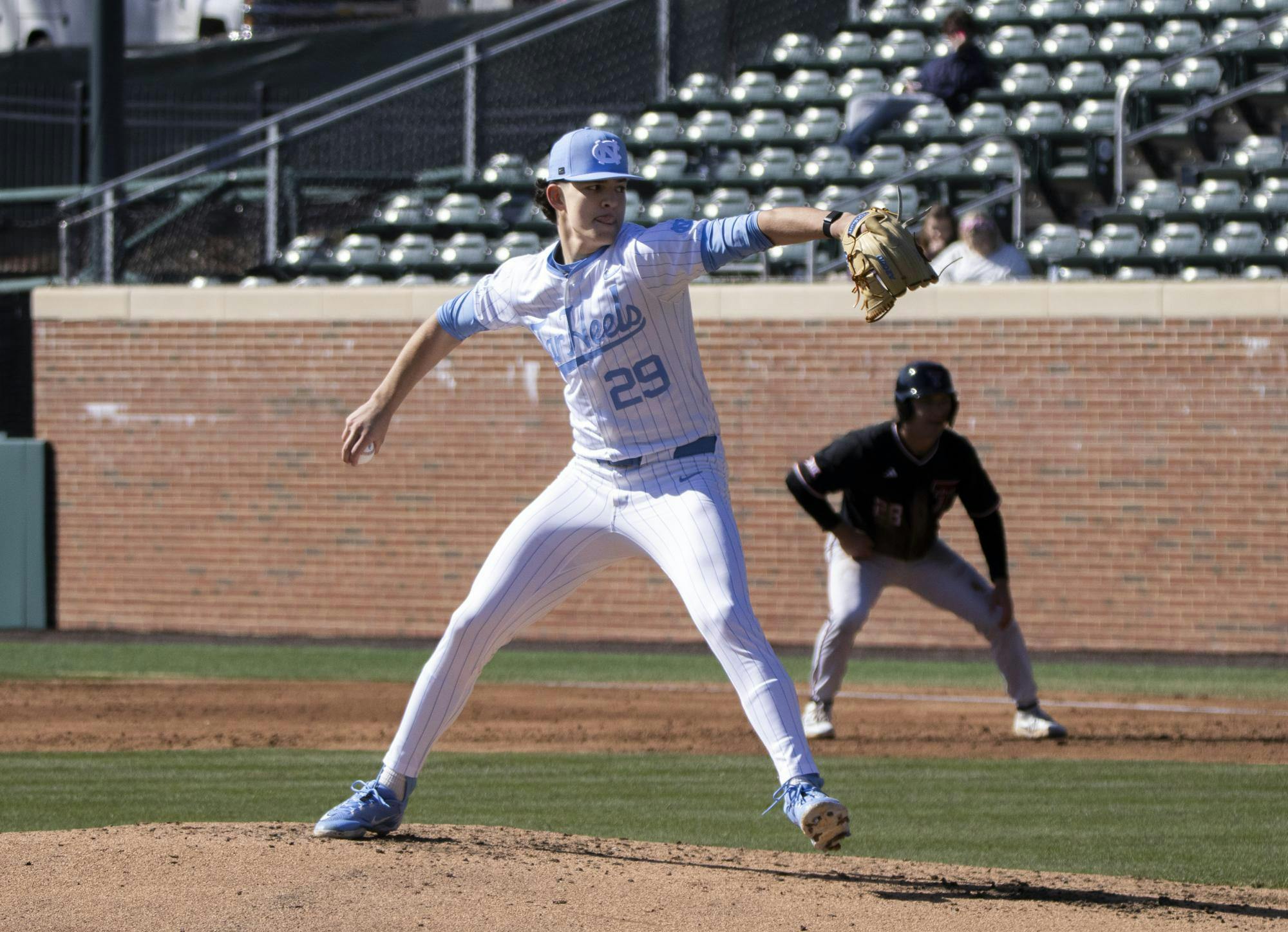 No. 6 UNC baseball beats Texas Tech, 5-1, in season opener at Boshamer ...