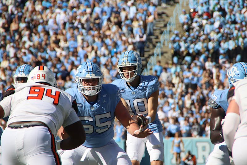 UNC football team gets back in win column with 59-7 thumping of Campbell