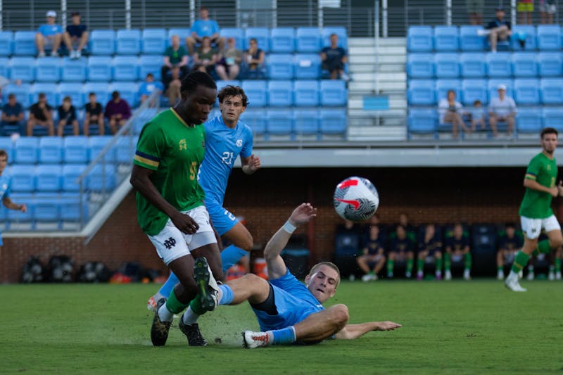 UNC men's soccer draws, 1-1, against No. 10 Notre Dame