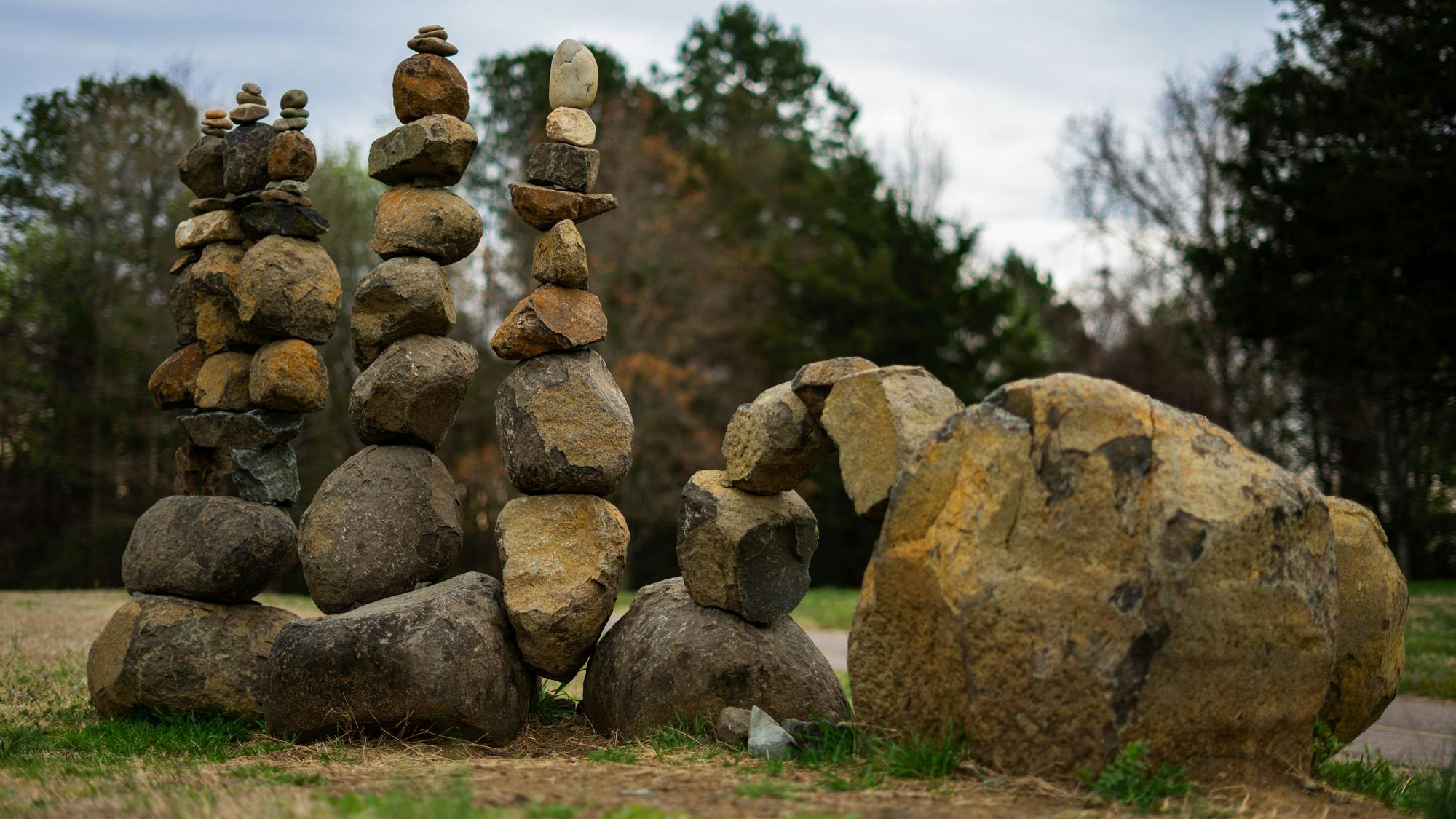 Stacked in silence: Investigating the rock cairn of Highway 54 - Daily ...