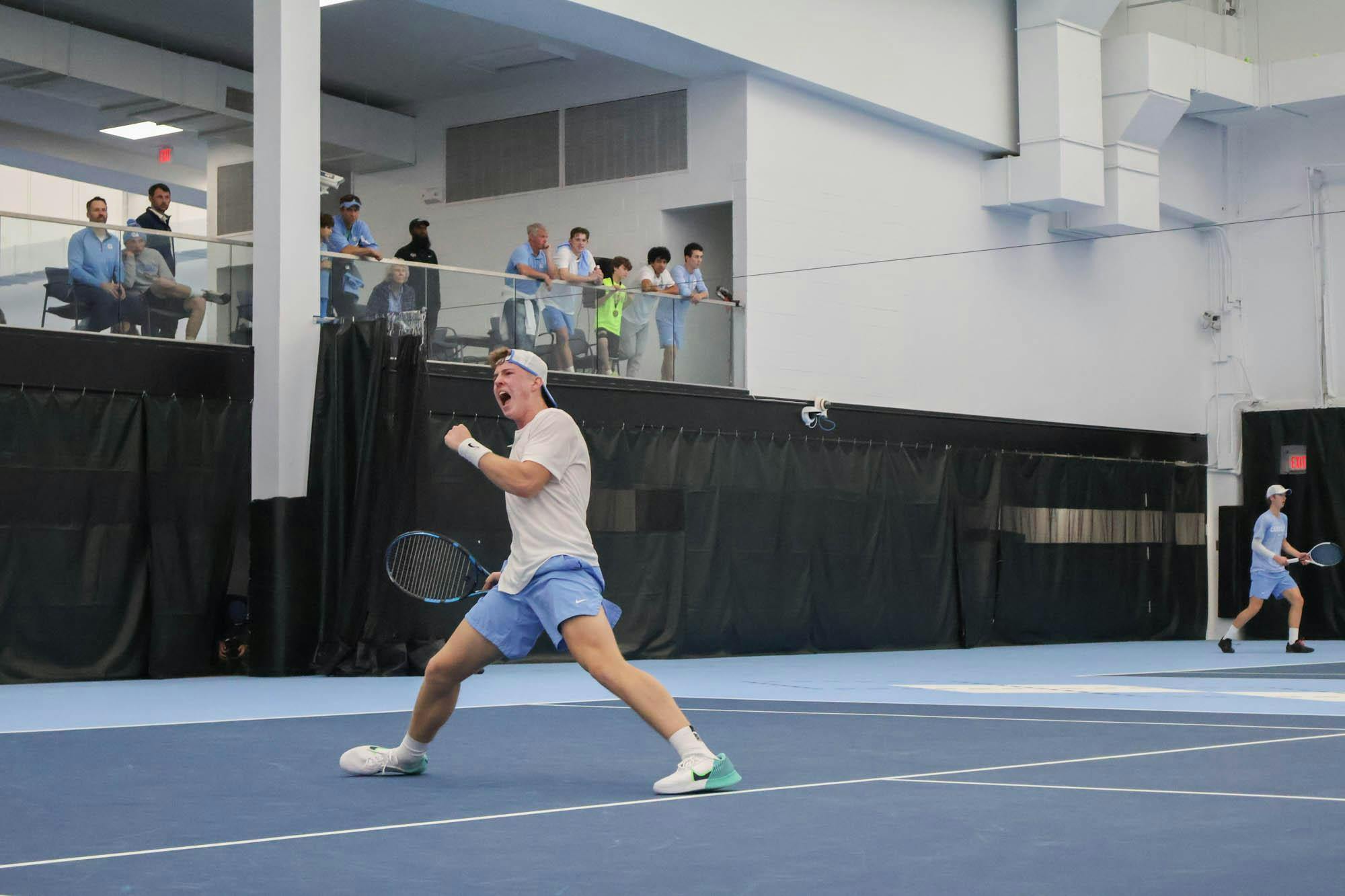 No. 25 UNC men's tennis tops No. 24 Georgia, 6-1, behind strong ...