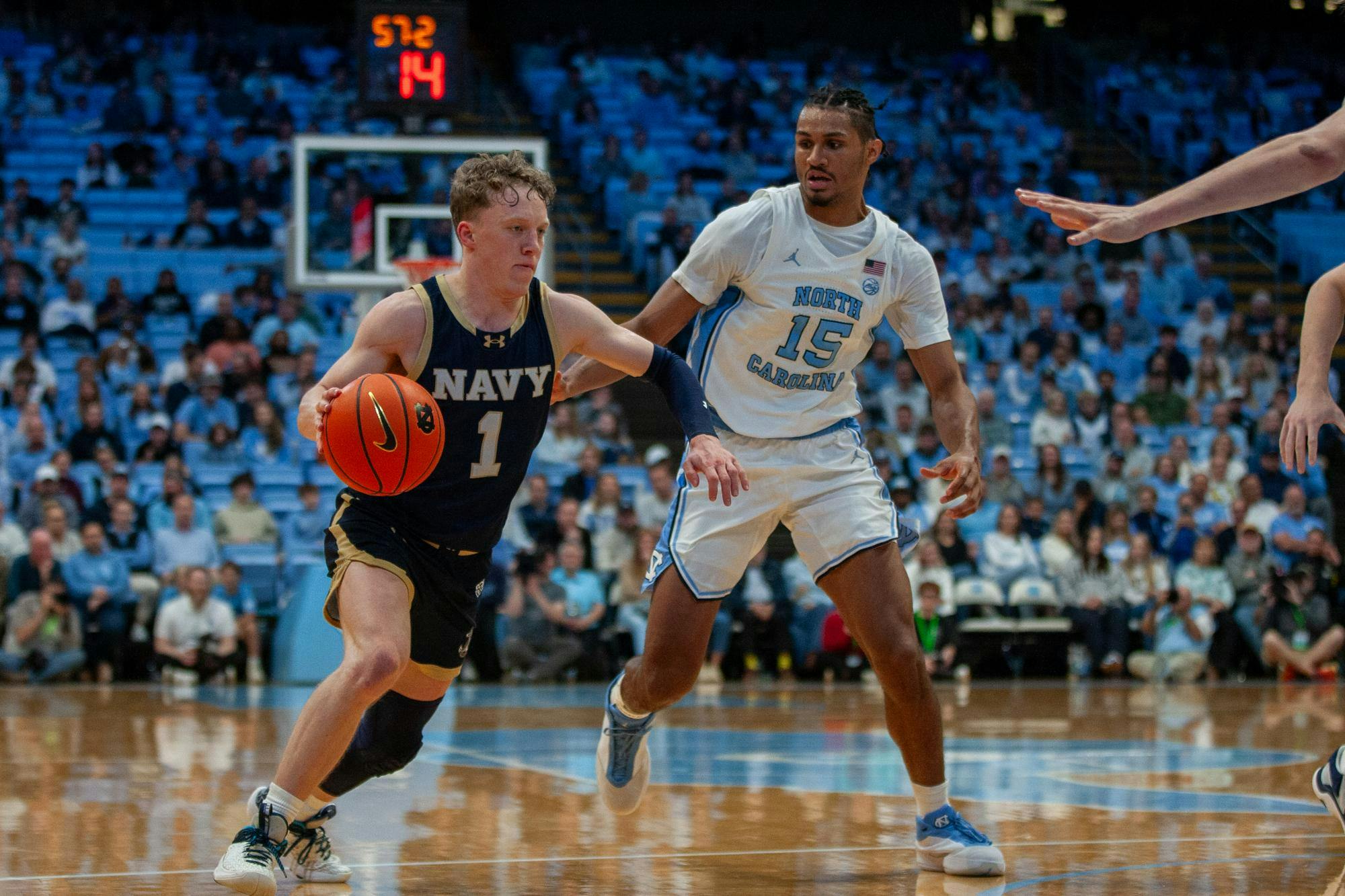 Caleb Wilson lifts No. 18 UNC men's basketball in win over Navy - Daily ...