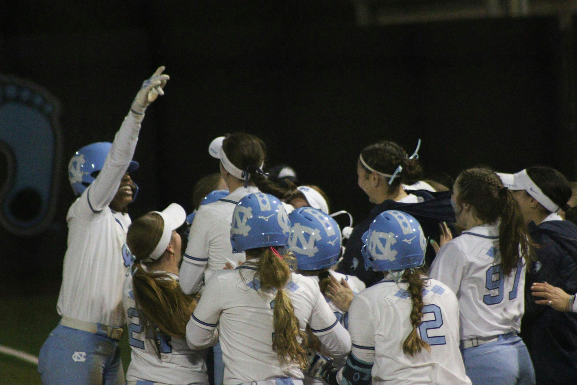 UNC softball edges past Boston College, 5-4, in game two - Daily Tar Heel