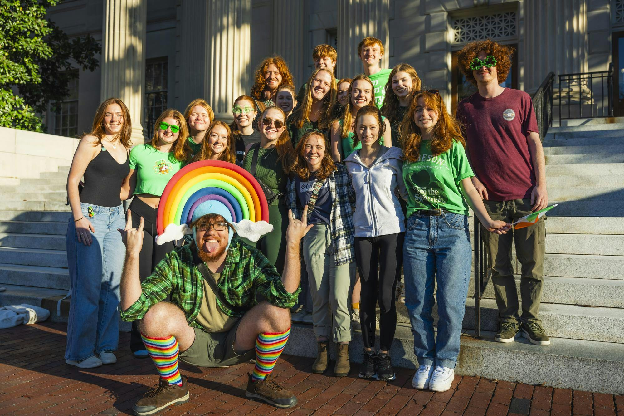 Day of green turned red: UNC hosts Run of the Gingers on St. Patrick’s ...