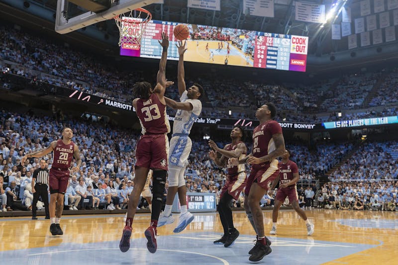 No. 17 UNC men's basketball's 22-point run allows Tar Heels to top FSU ...