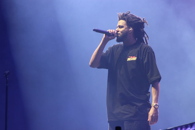 Rappers Performing On Stage