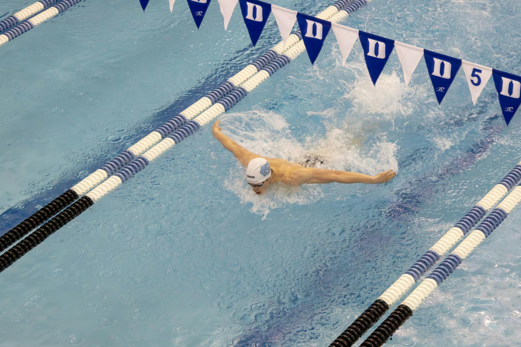 UNC men's and women's swim and dive teams sweep Duke on the road ...