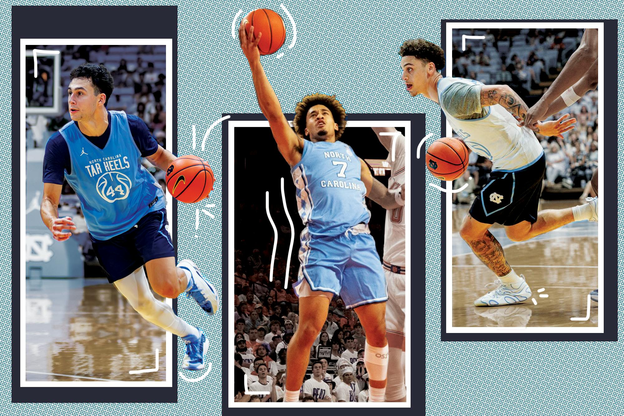 Powered by new faces: Previewing UNC men's basketball backcourt - Daily ...