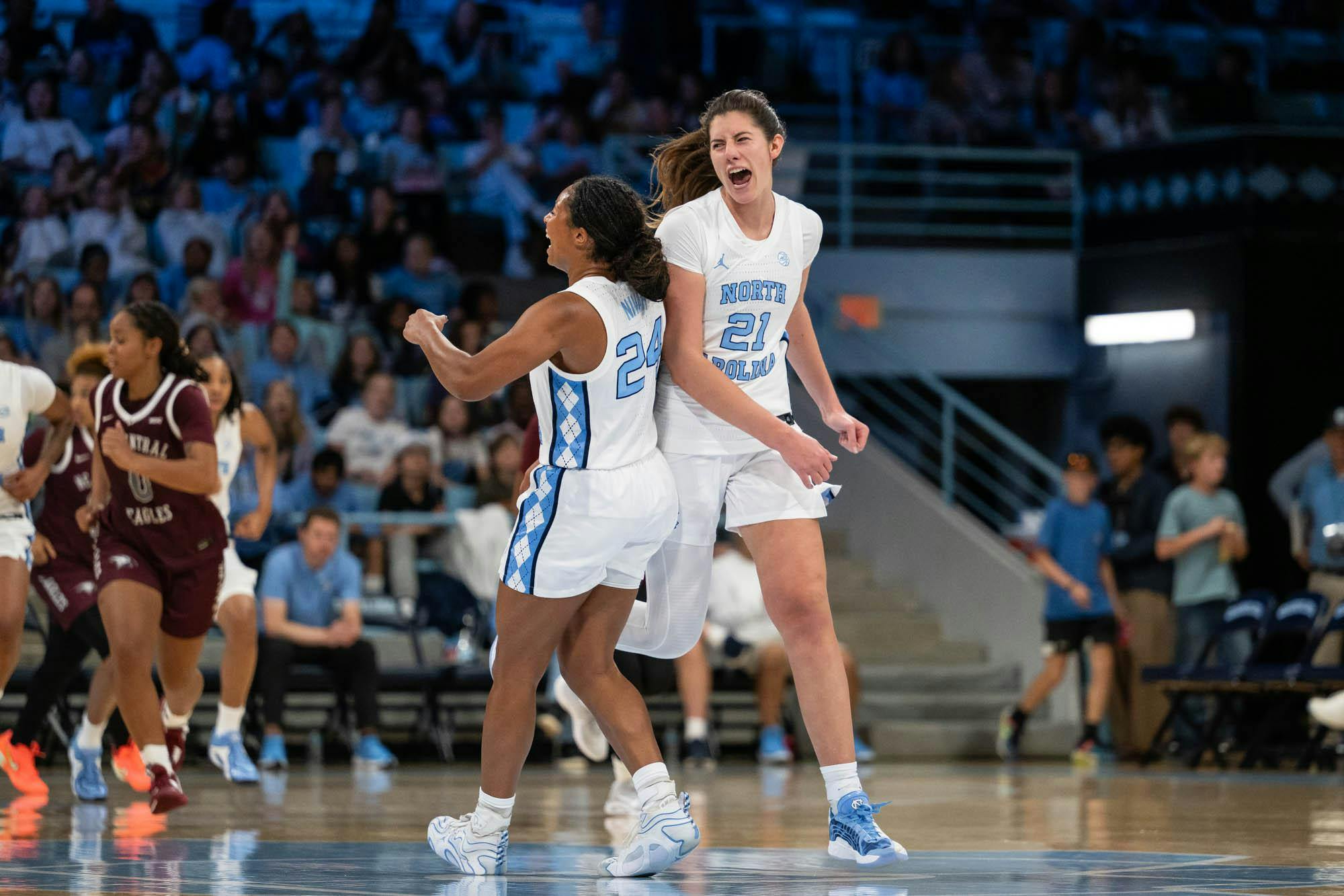 UNC women's basketball pushes the pace in 90-42 blowout of N.C. Central ...
