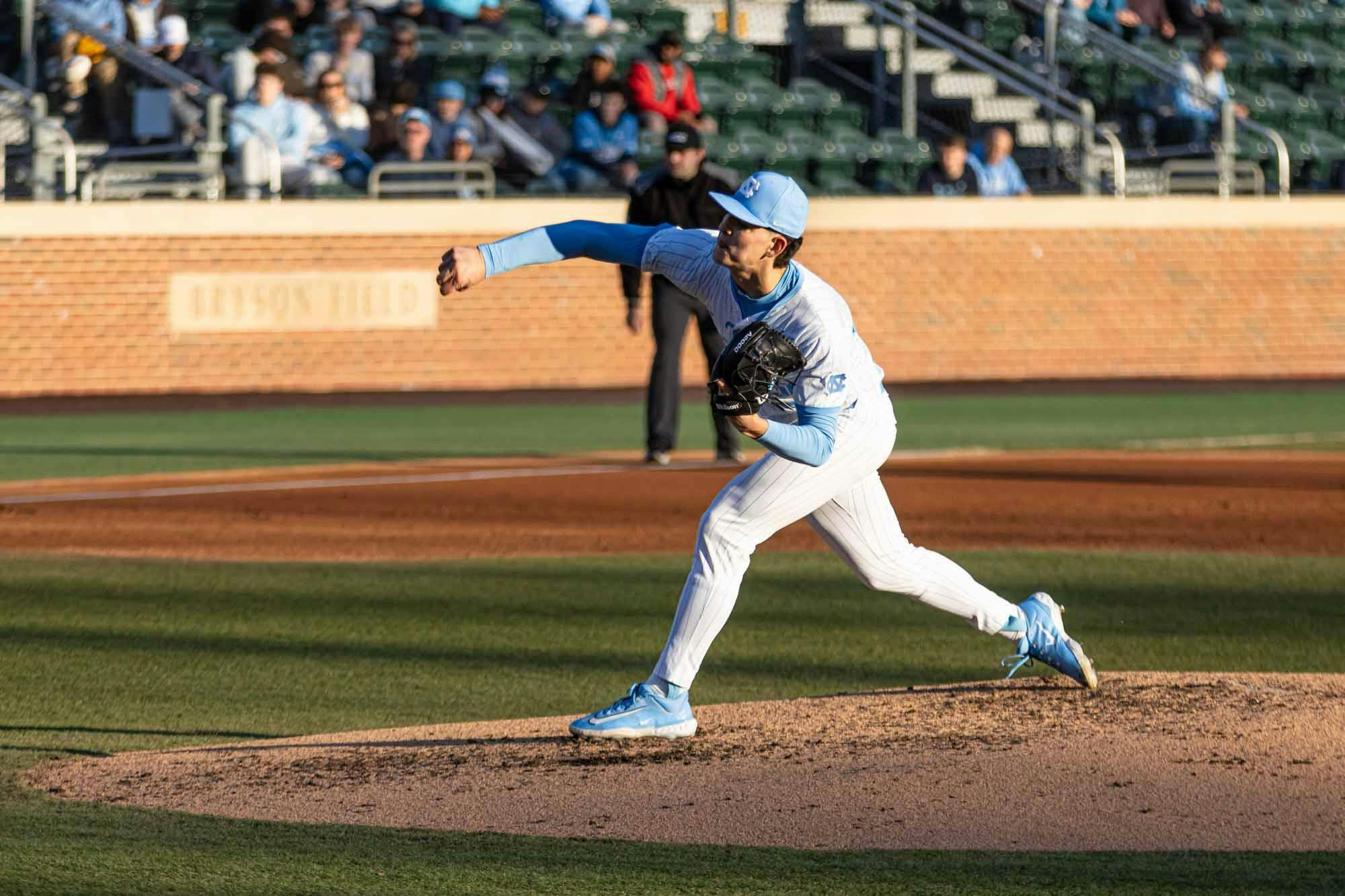 No. 11 Diamond Heels take down Indiana, 9-4, in season opener - Daily ...