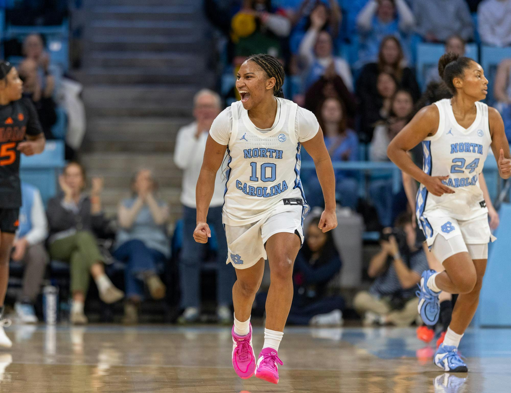 Reniya Kelly's career-high 24 points spark UNC's women's basketball's ...