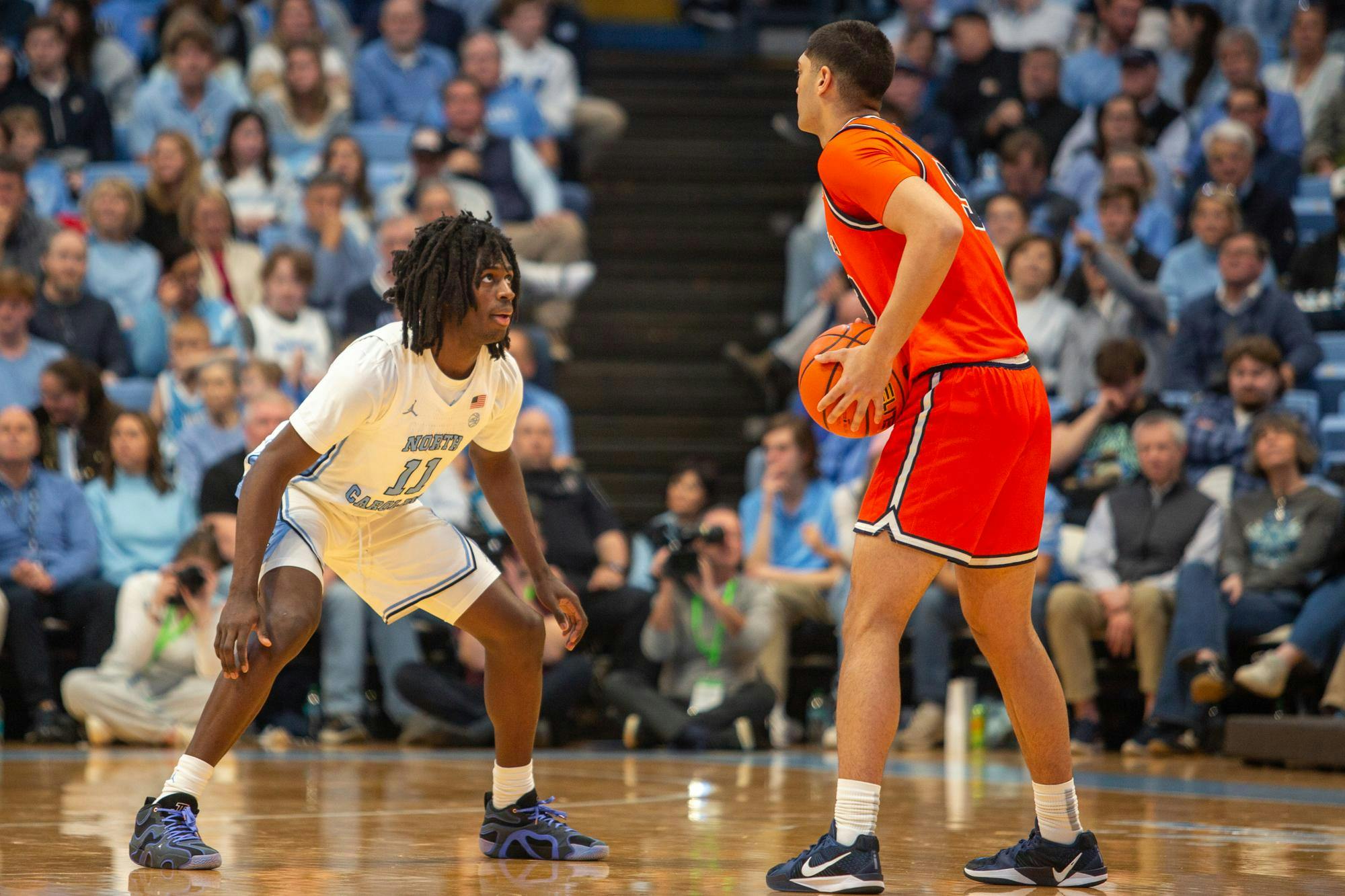Ian Jackson's 16 points in UNC men's basketball's win over UVA ...