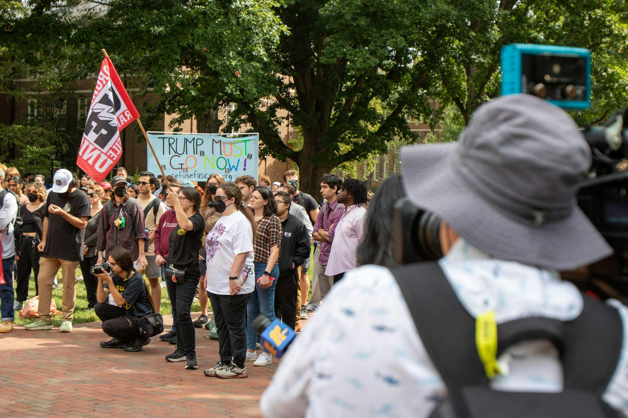Community rallies to support UNC professor placed on leave for alleged ...