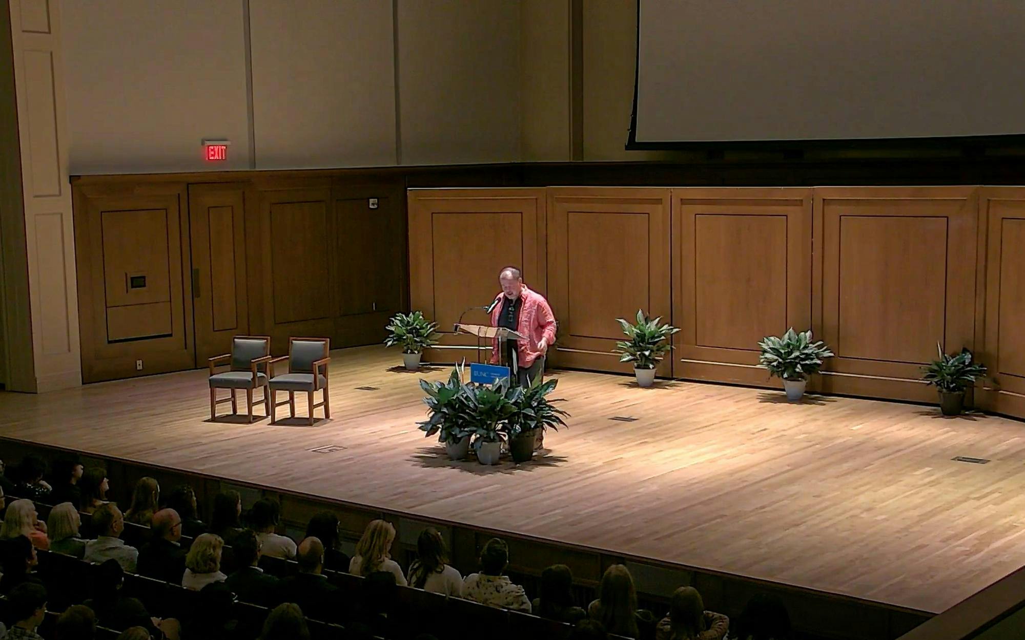 UNC English department hosts bestselling author for series of events ...