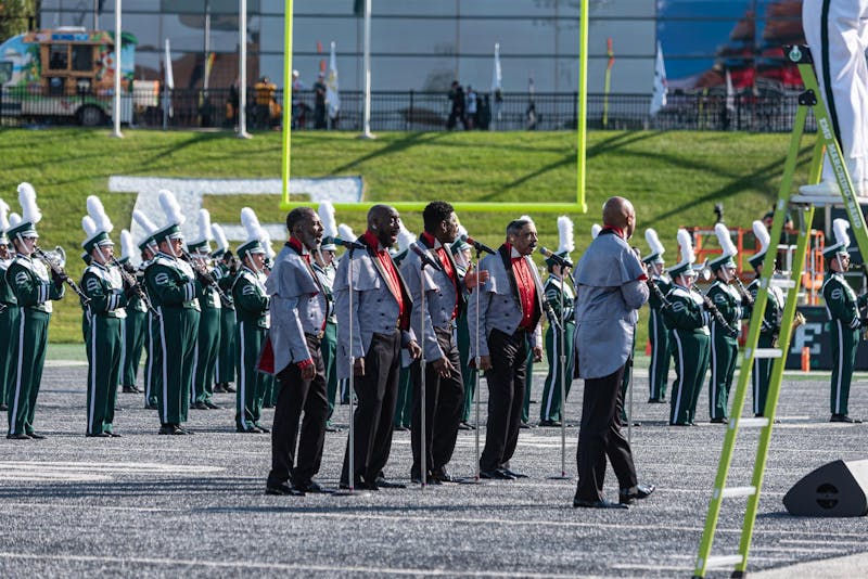EMU welcomed The Temptations to perform with Marching Band during Oct ...