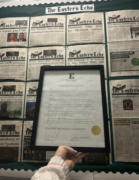 The Eastern Echo honored at EMU Board of Regents meeting - The Eastern Echo