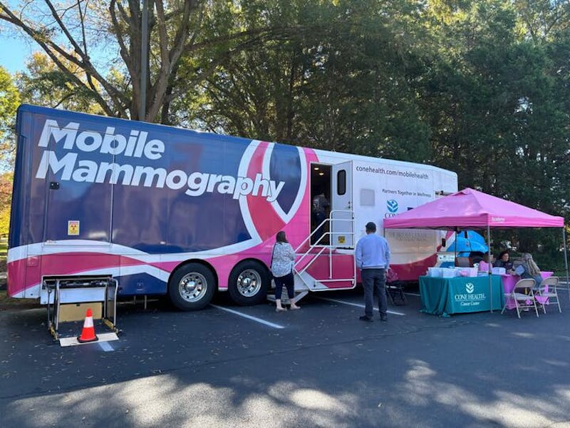 Elon community supports Breast Cancer Awareness Month with mobile ...