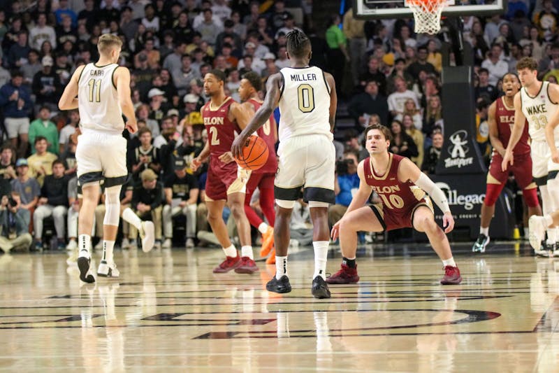 Elon University men’s basketball falls to Wake Forest in season opener ...