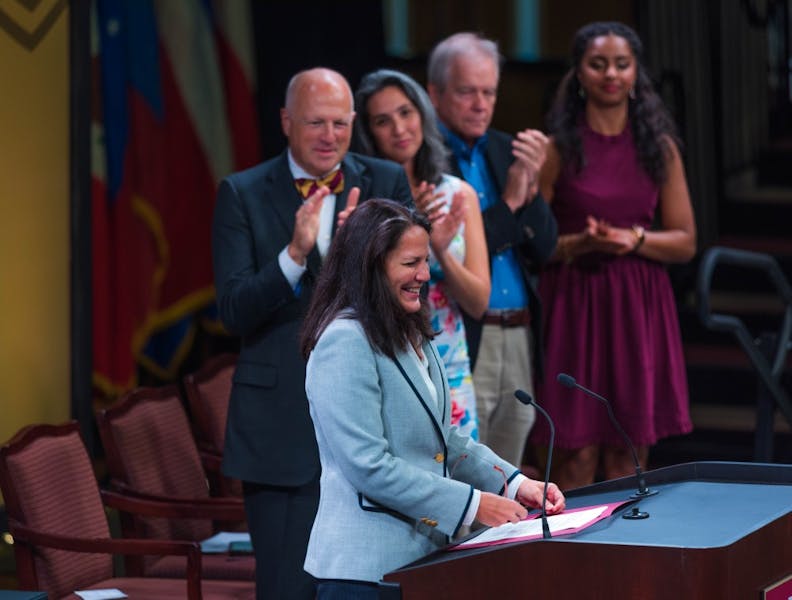 When Connie Book left Elon two years ago, her journey to the presidency ...
