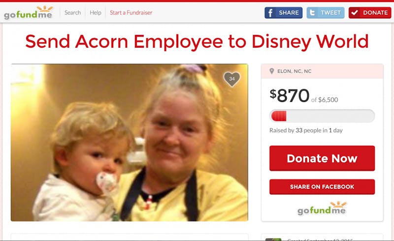 SURPRISE: Elon students making Acorn worker's dream come true - Elon ...
