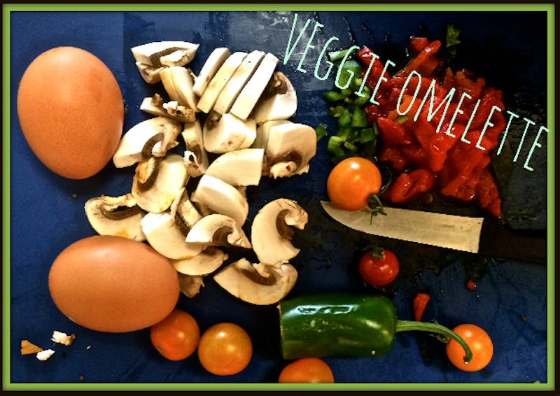 Breakfast for Dinner: Veggie Omelette - Elon News Network