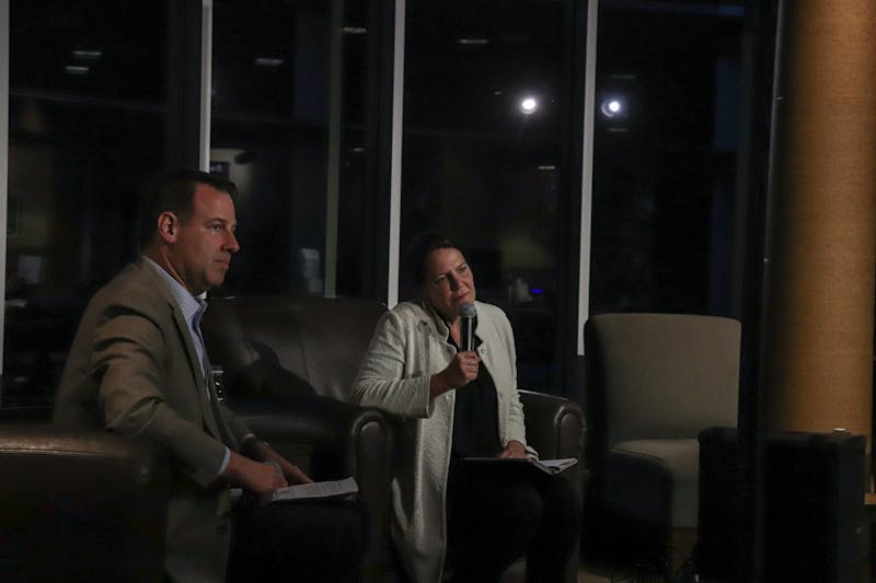 Elon University President Connie Book discusses concerns with students ...