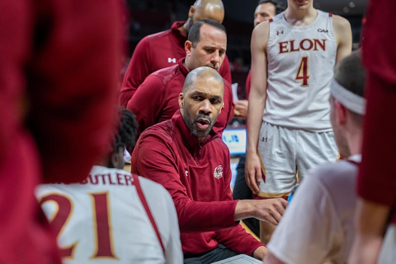 Elon University men’s basketball head coach takes on 2nd year leading ...