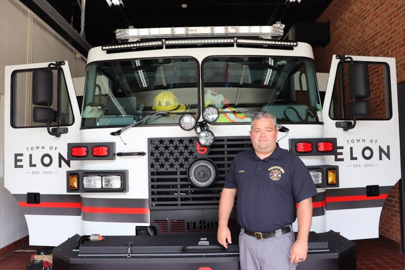 Fire Chief Landon Massey starts at Elon - Elon News Network