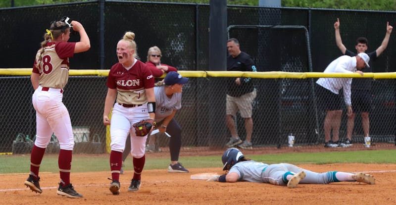 Elon University softball steals series win from University of North ...