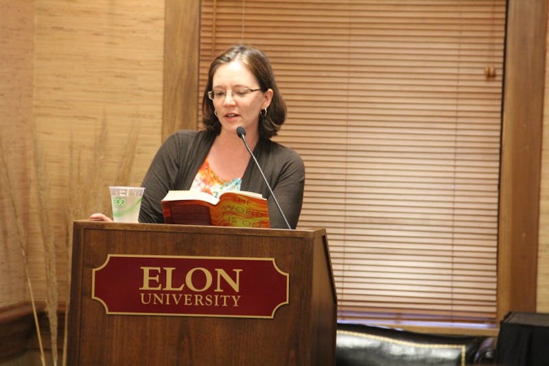 Visiting writer shares work, recognizes nonfiction writing contest ...