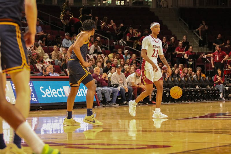 Elon University men’s basketball wins home opener in thrilling finish ...