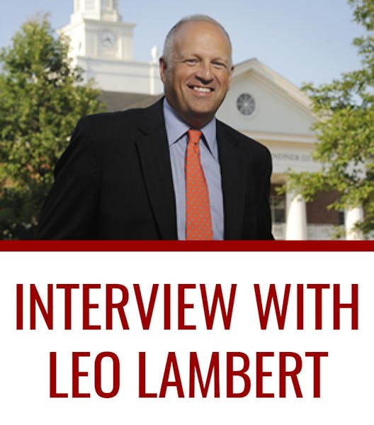 Elon Move-In: Interview with Leo Lambert - Elon News Network