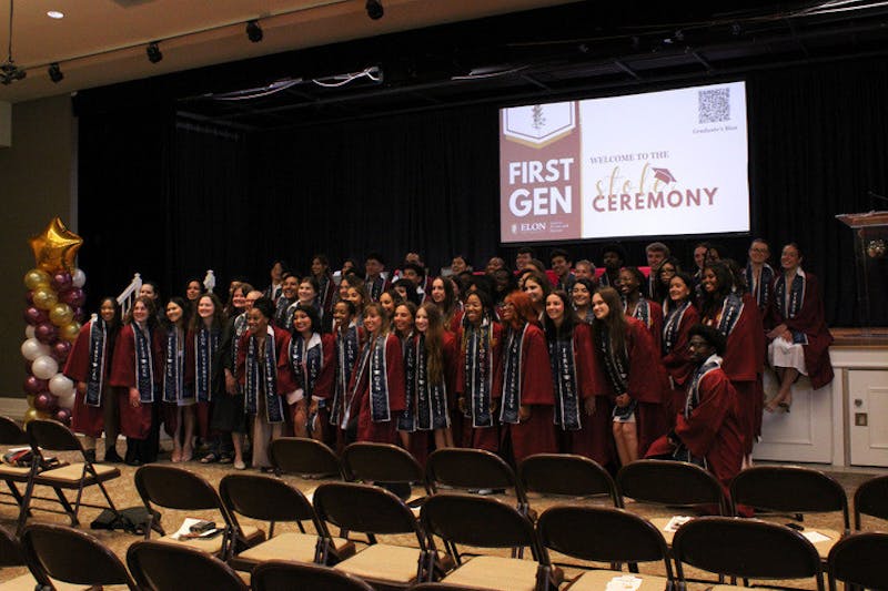 Elon University stole ceremony celebrates first-generation graduates ...