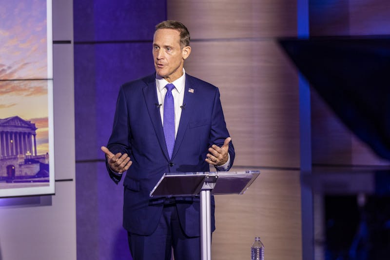 Campaigning for US Senate: Ted Budd hopes to work for working families ...