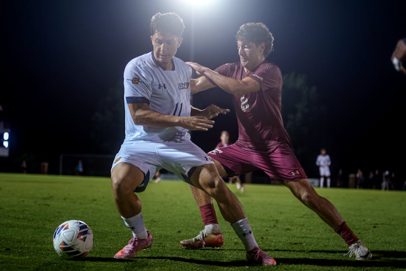 Elon University men’s soccer reaches draw after a hard fought physical ...