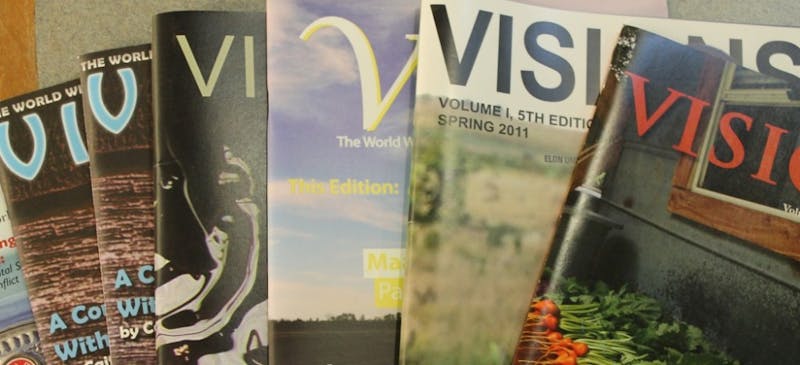 Visions Magazine publishes student insights on the environment - Elon ...